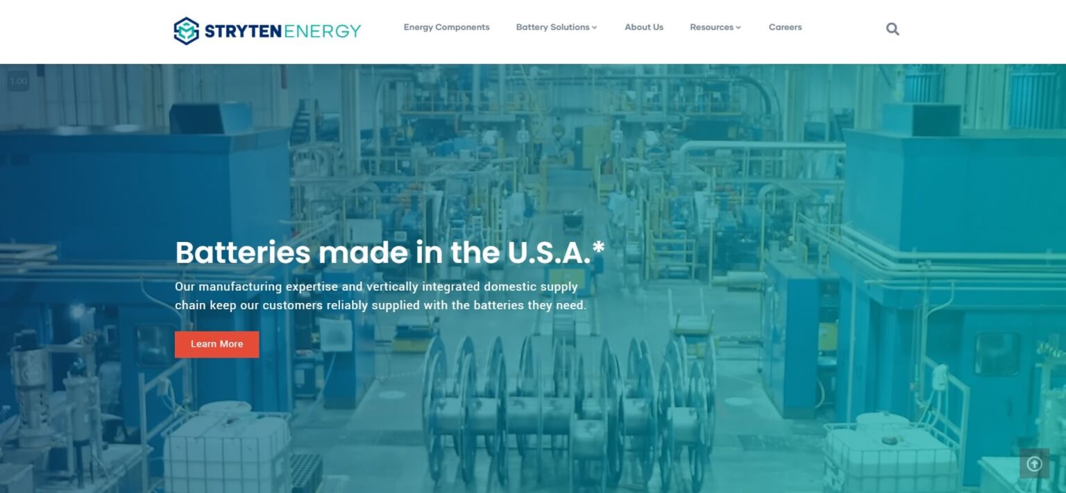 Top 12 Lithium Ion Battery Manufacturers in USA